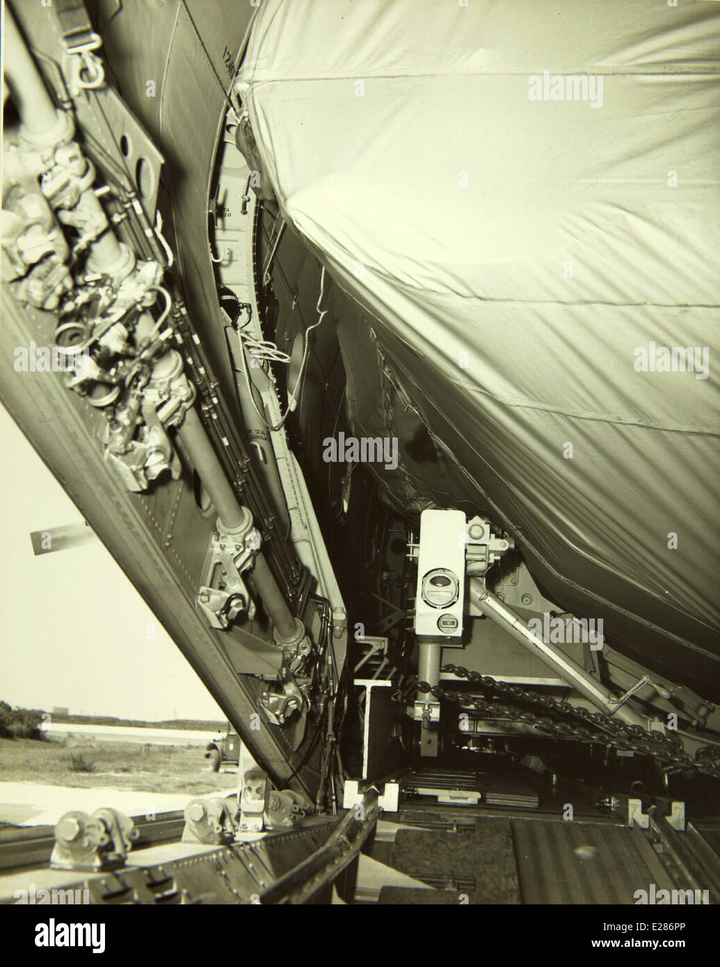 The Atlas 3E unloading at Patrick AFB in Florida in the 1960s ...