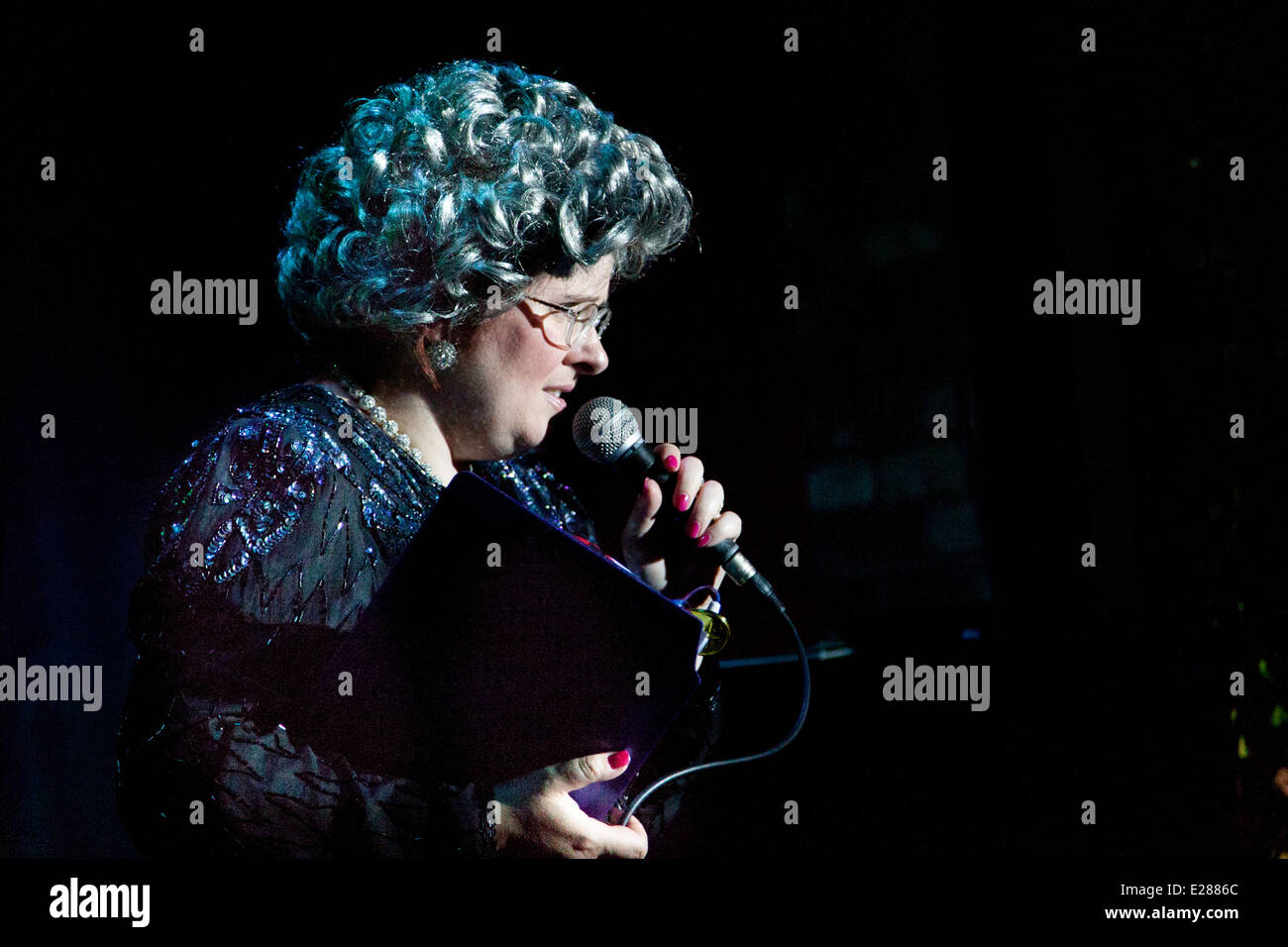 Performers at the Myths and Magic burlesque show, Secrets of the ...