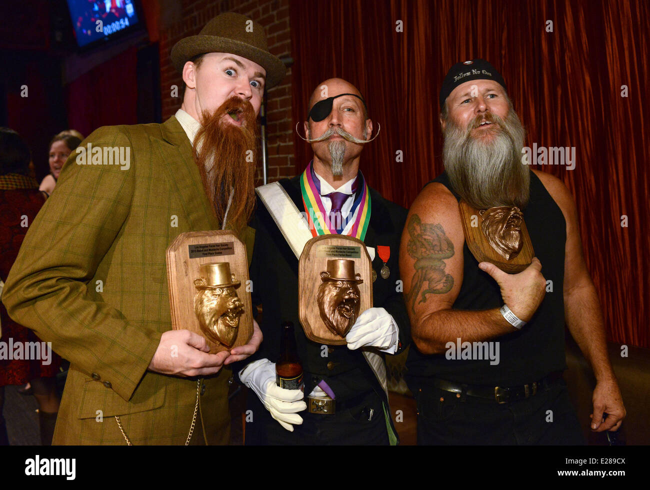 Los Angeles Facial Hair Society's First Beard and Mustache Competition ...