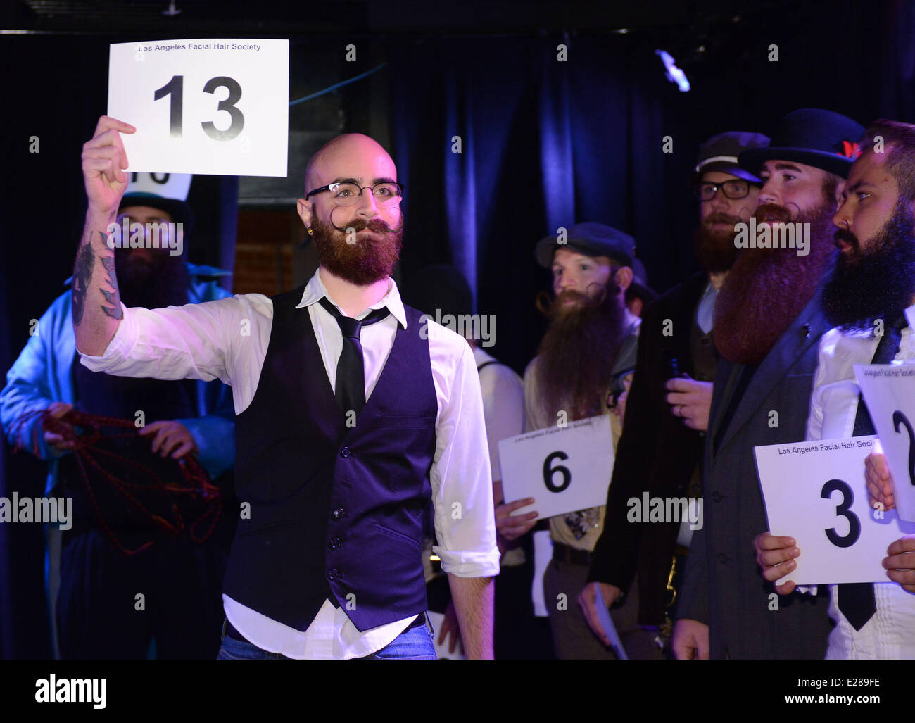 Los Angeles Facial Hair Society's First Beard and Mustache Competition ...