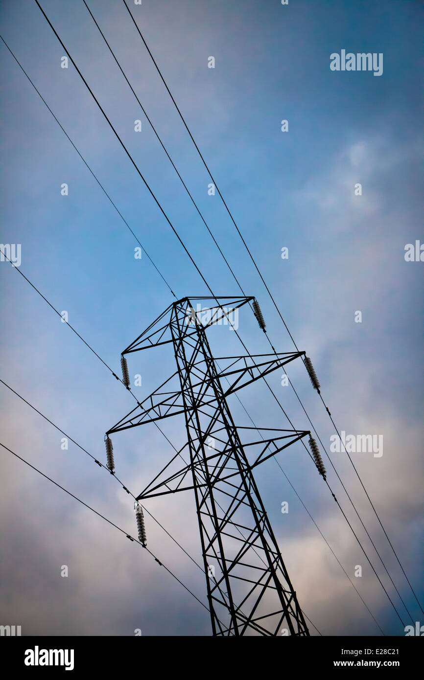 Utility pylon hi-res stock photography and images - Alamy