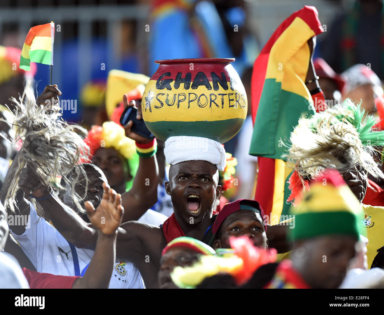 Ghana Fans In Stands High Resolution Stock Photography and Images - Alamy