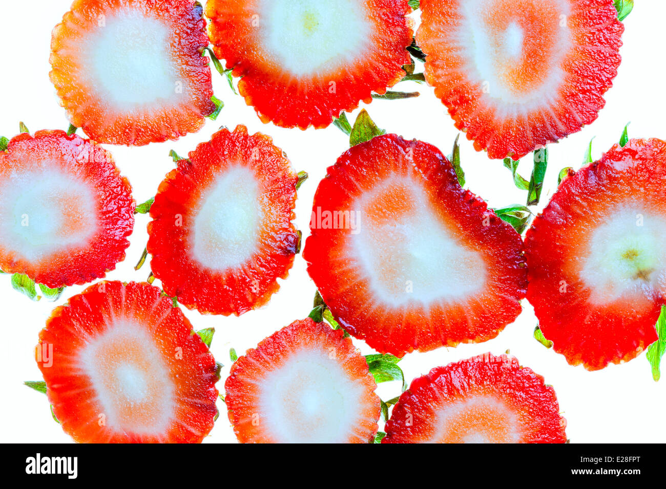 Cross section of strawberry hi-res stock photography and images - Alamy