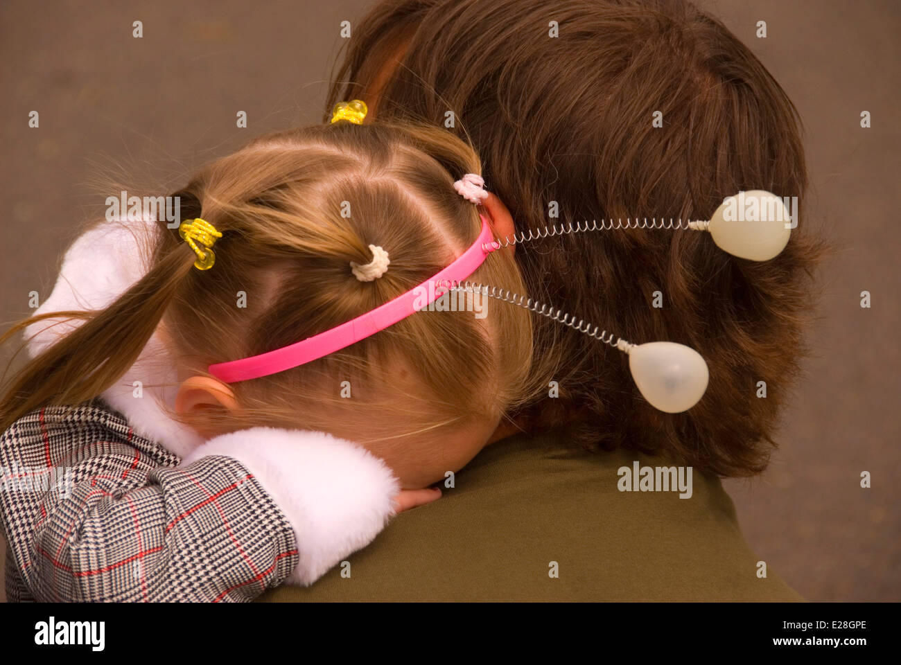 Parade viewer, Alien Daze UFO Festival, McMinnville, Oregon Stock Photo ...