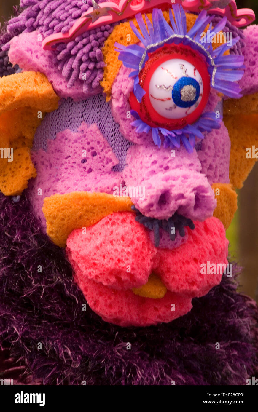 Alien costume, Alien Daze UFO Festival, McMinnville, Oregon Stock Photo ...