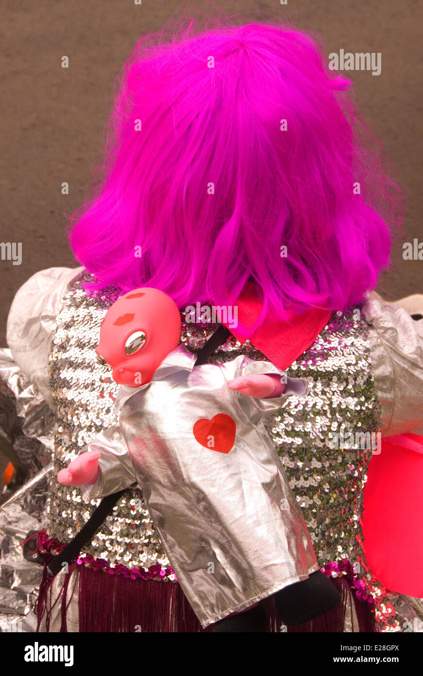 Alien Annie, Alien Daze UFO Festival, McMinnville, Oregon Stock Photo ...