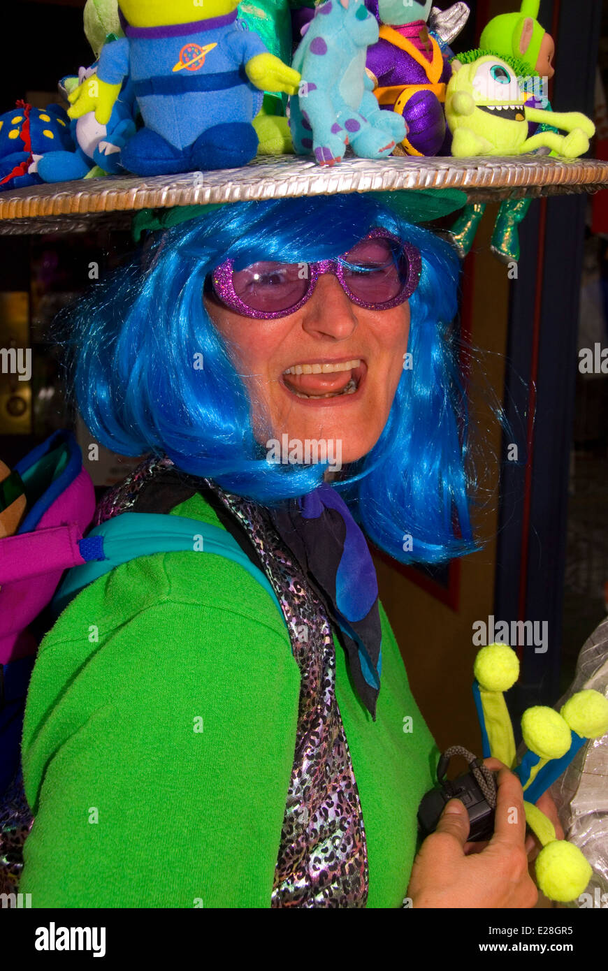 Cosmic Connie, Alien Daze UFO Festival, McMinnville, Oregon Stock Photo ...