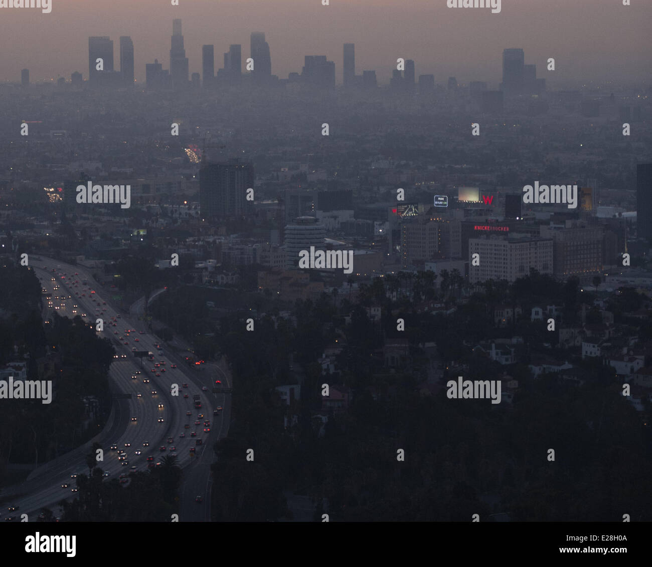 California las angeles downtown hi-res stock photography and images - Alamy