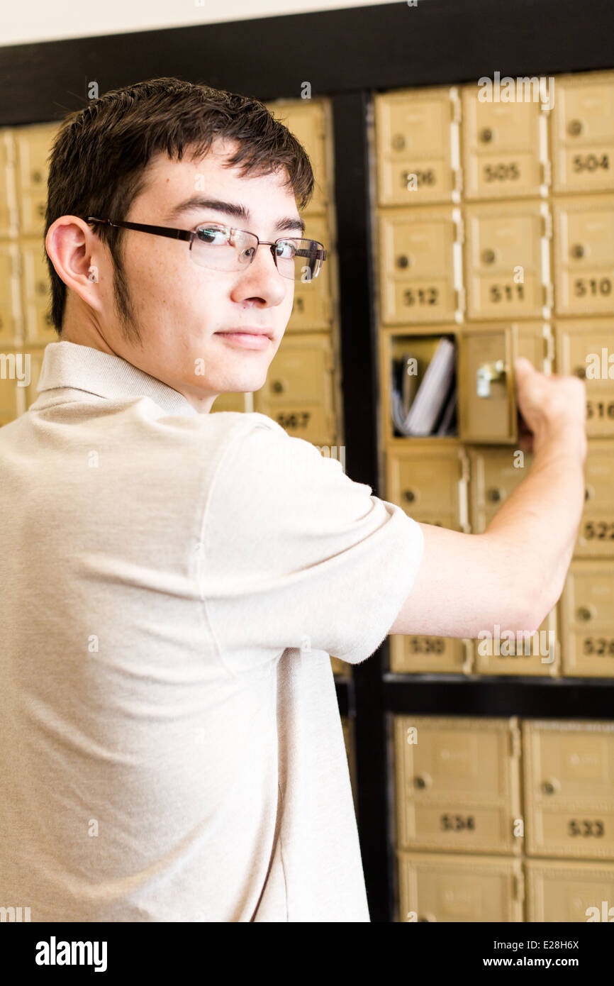 Teen college boxes hi-res stock photography and images - Alamy