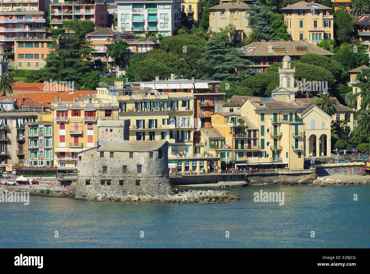 Rapallo Burg - Rapallo castle 01 Stock Photo - Alamy