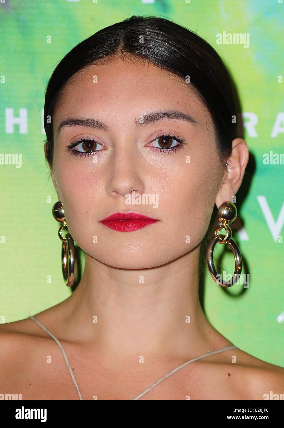New York, NY, USA. 16th June, 2014. Anna Schilling at arrivals for ...