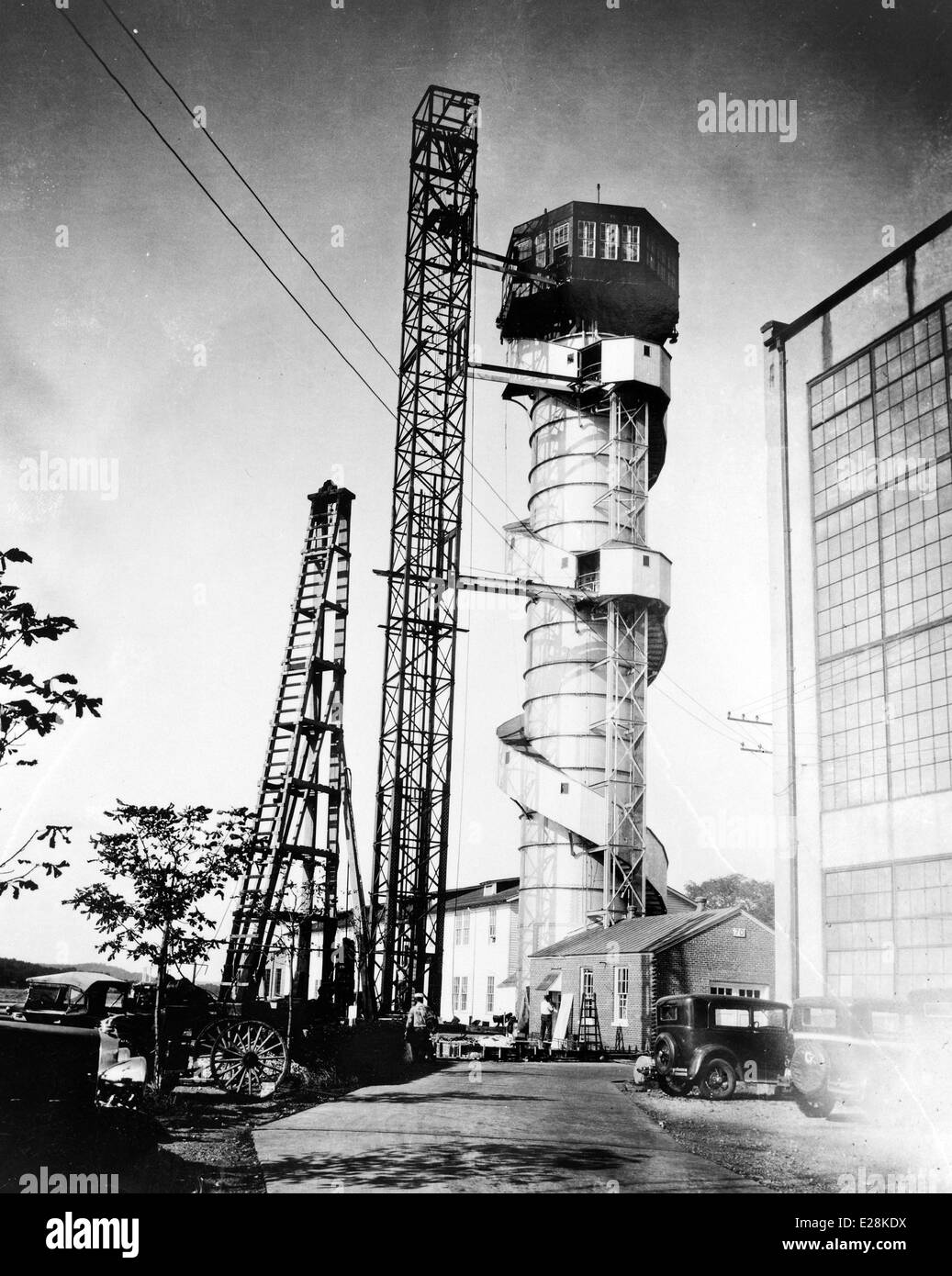 U.S. Naval Submarine Base, New London Submarine Escape Training Tank ...
