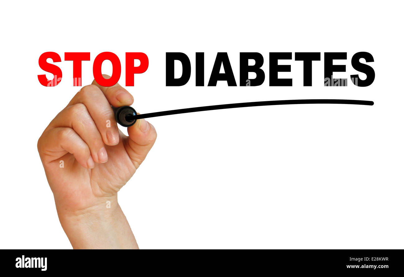 Stop Diabetes Hand Logo Canakinumab Doesn't Prevent Prediabetes From