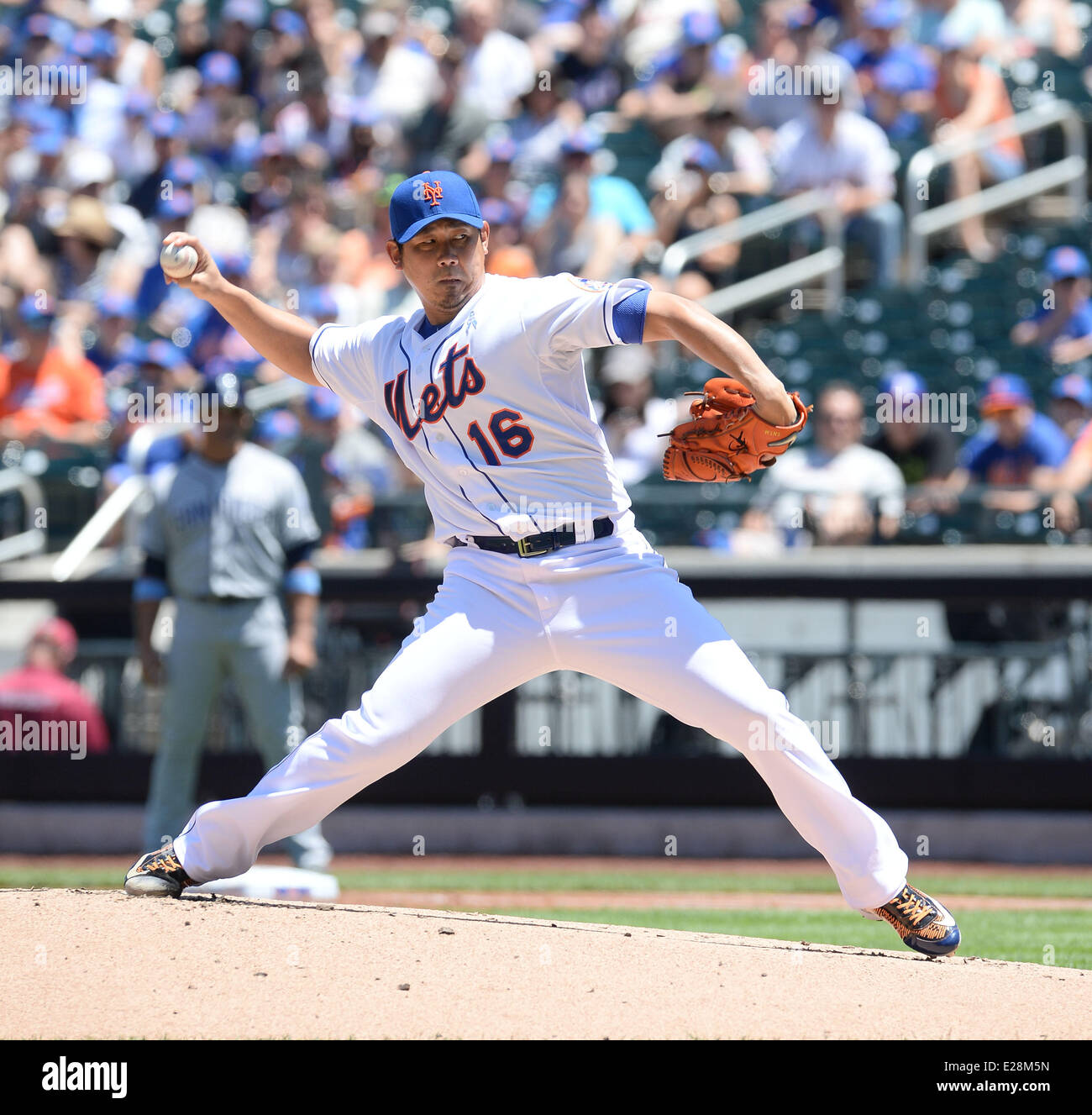 Flushing, New York, USA. 15th June, 2014. Daisuke Matsuzaka (Mets) MLB ...