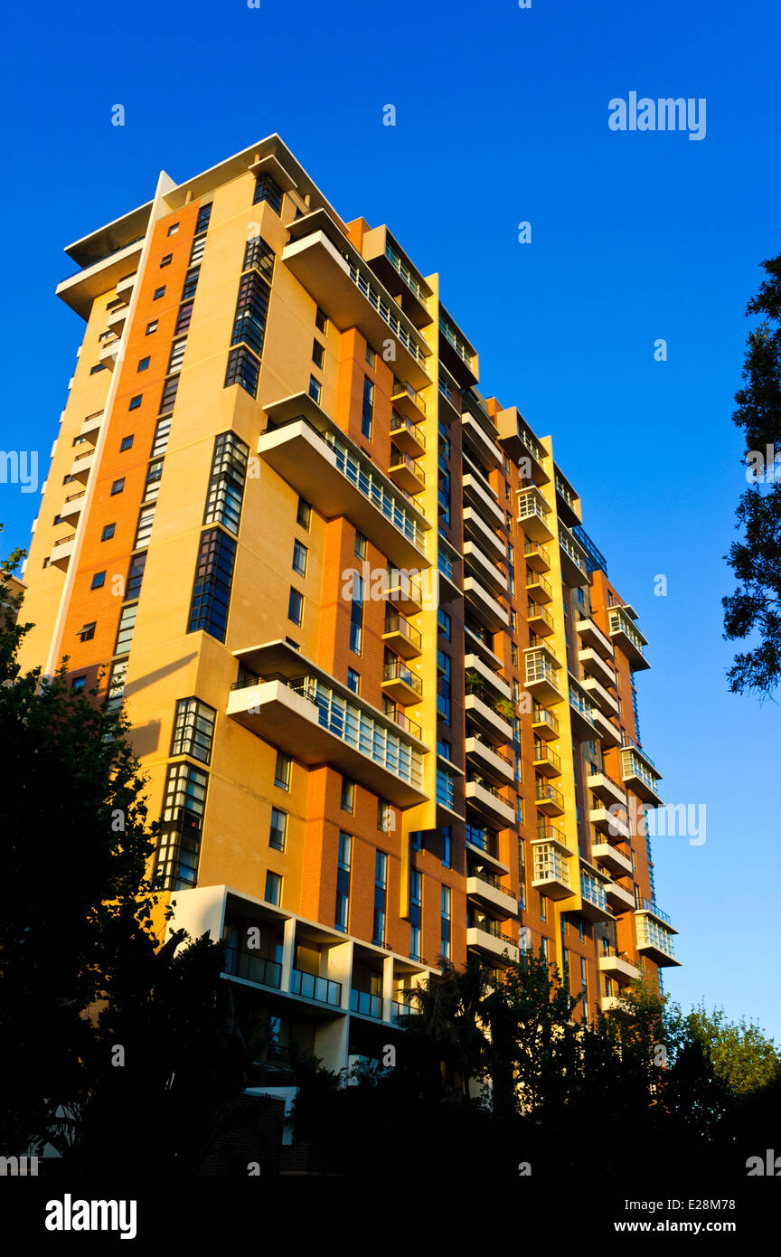Urban regeneration: A typical modern high rise residential apartment ...