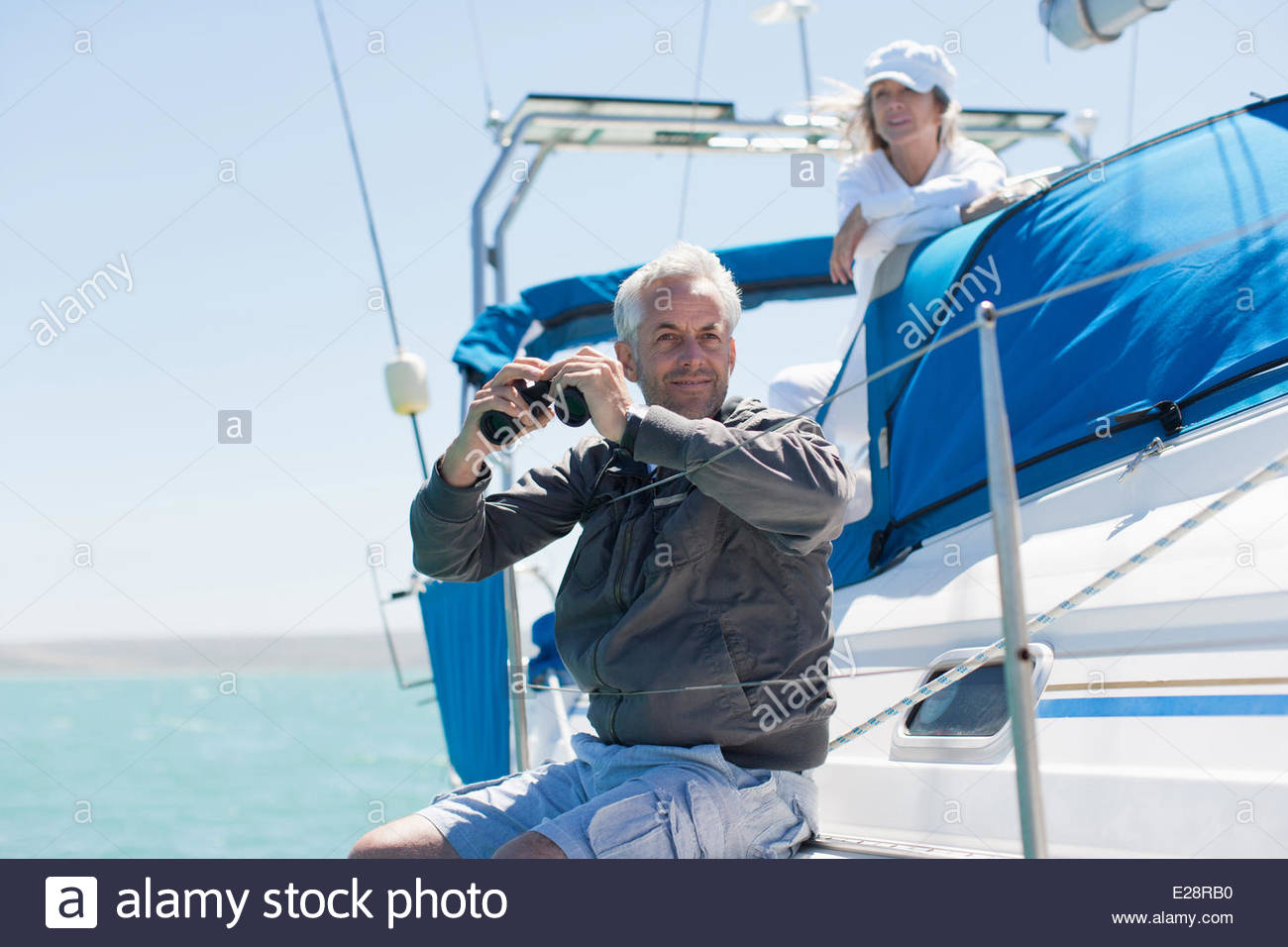 Mature Couple Sailing Stock Photos & Mature Couple Sailing Stock Images ...