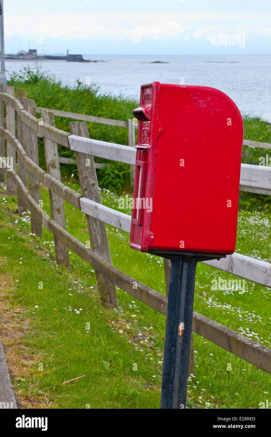 Rural post box County Down, Northern Ireland Stock Photo - Alamy