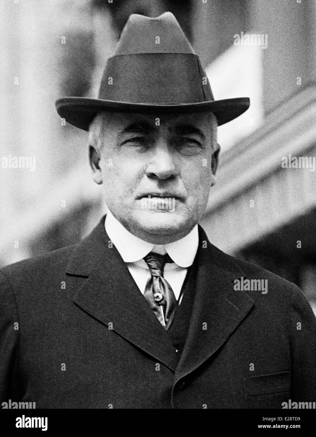 Vintage photo of Warren Harding Stock Photo - Alamy