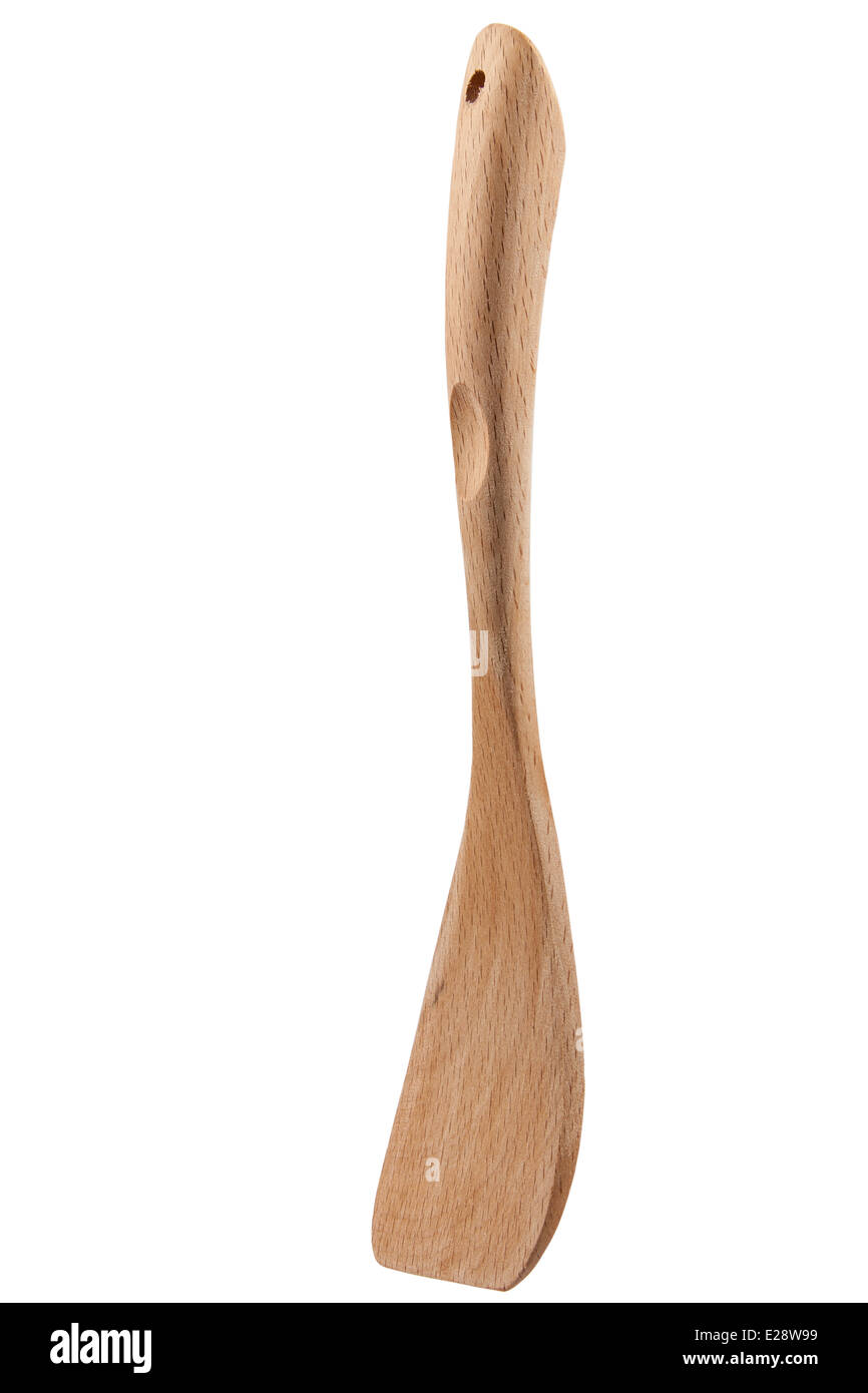 wooden kitchen tools with work path Stock Photo - Alamy