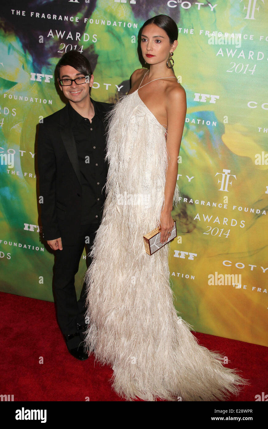 Anna schilling and christian siriano hi-res stock photography and ...