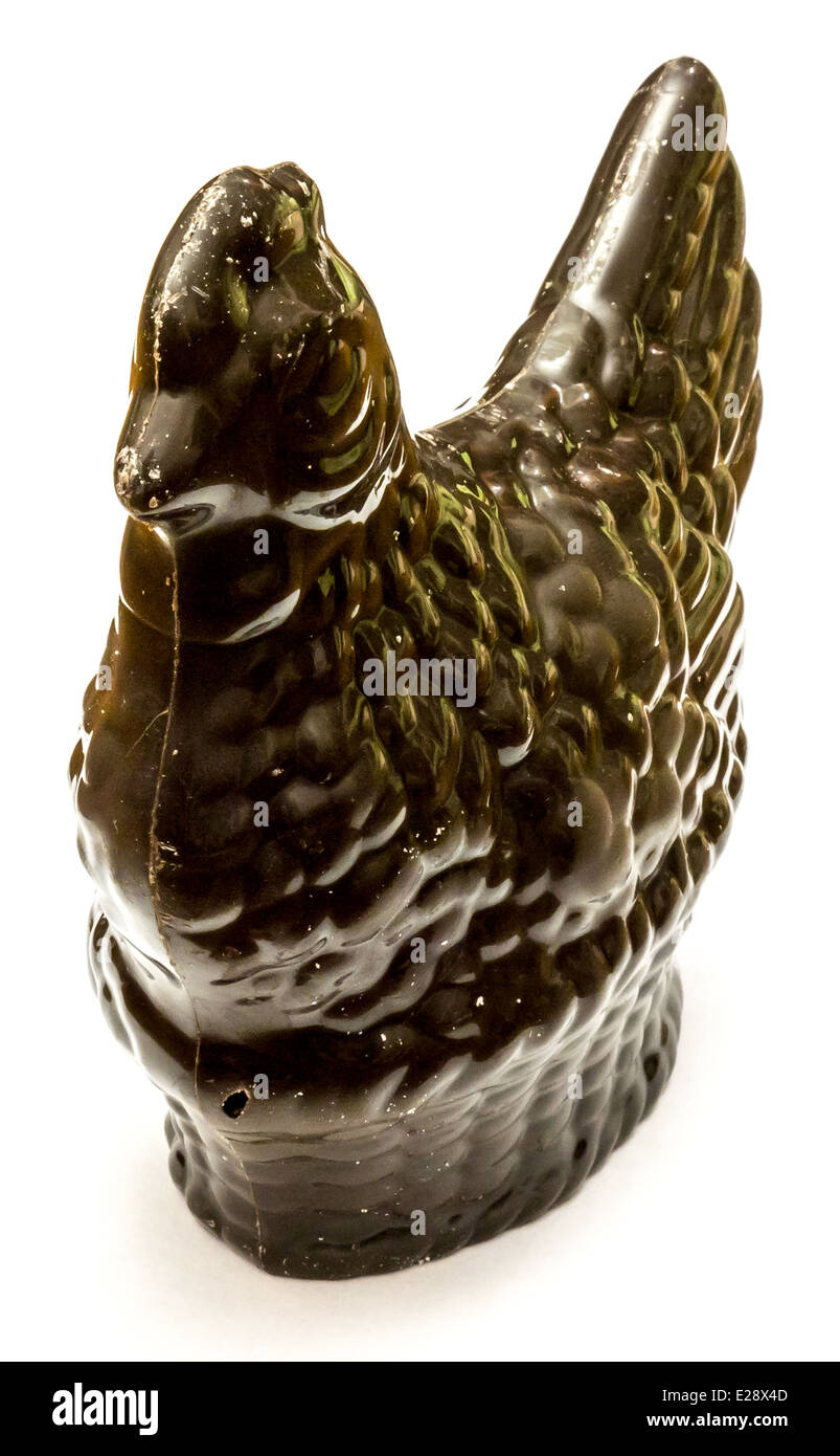 Dark chocolate on beige Cut Out Stock Images & Pictures - Alamy