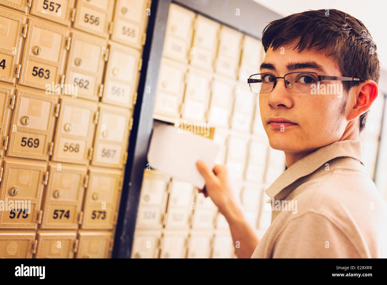 Teen college boxes hi-res stock photography and images - Alamy