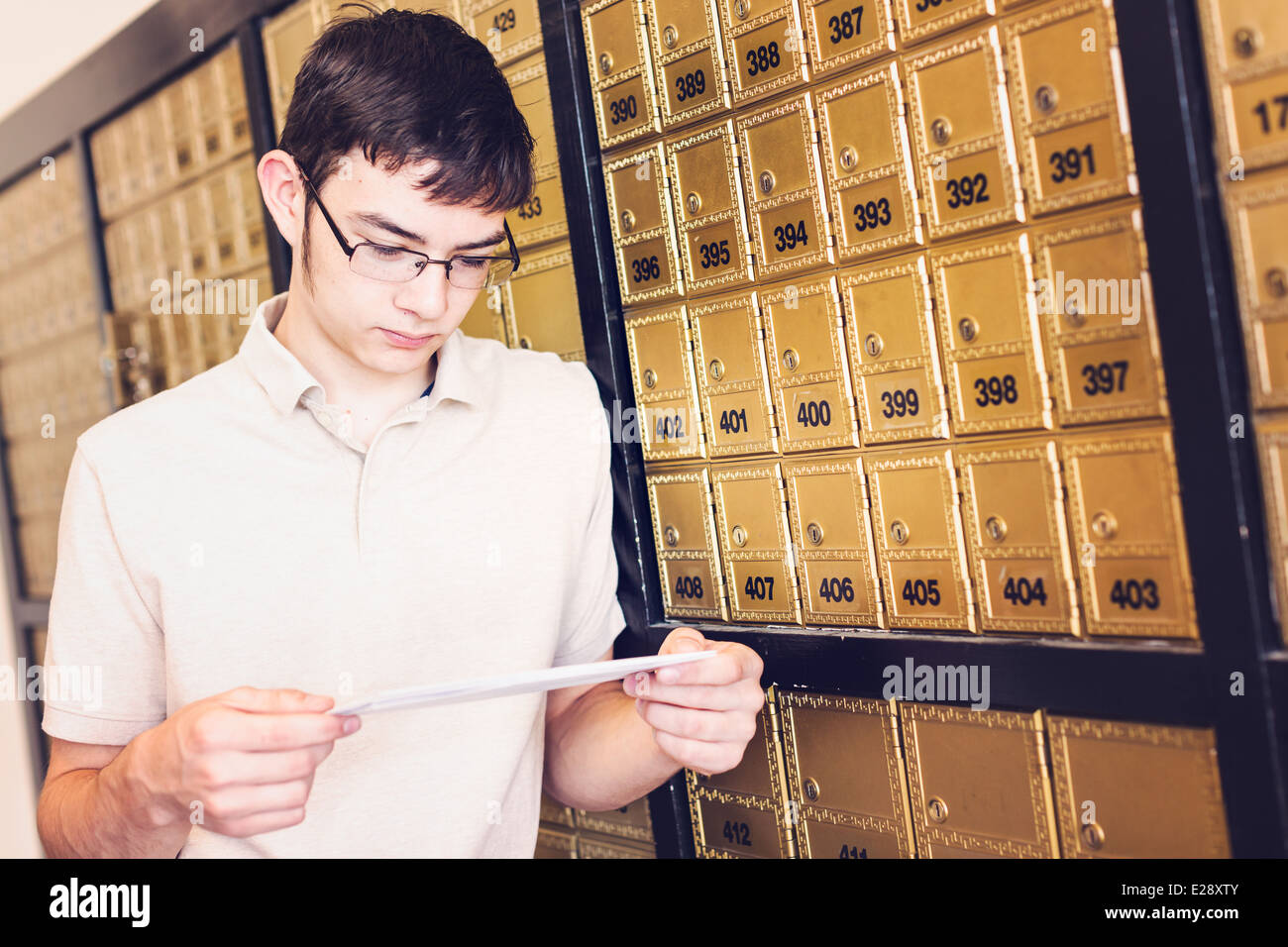 Teen college boxes hi-res stock photography and images - Alamy