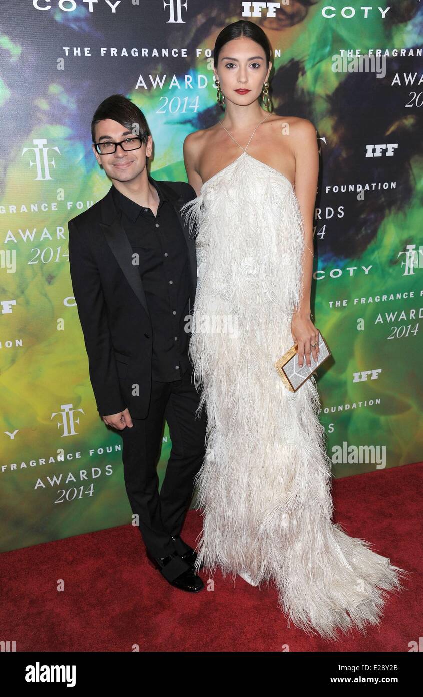 New York, NY, USA. 16th June, 2014. Christian Siriano, Anna Schilling ...