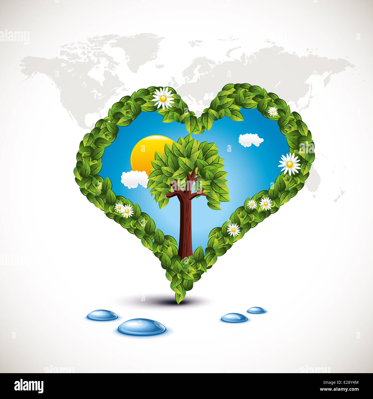 Loving nature design hi-res stock photography and images - Alamy