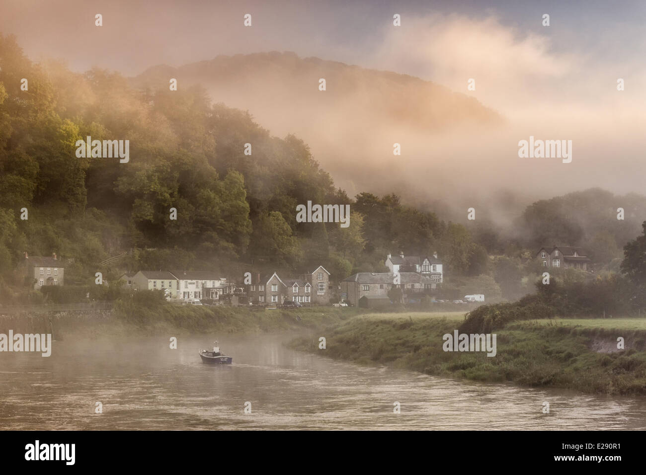 River Wye Country House Wales High Resolution Stock Photography and ...