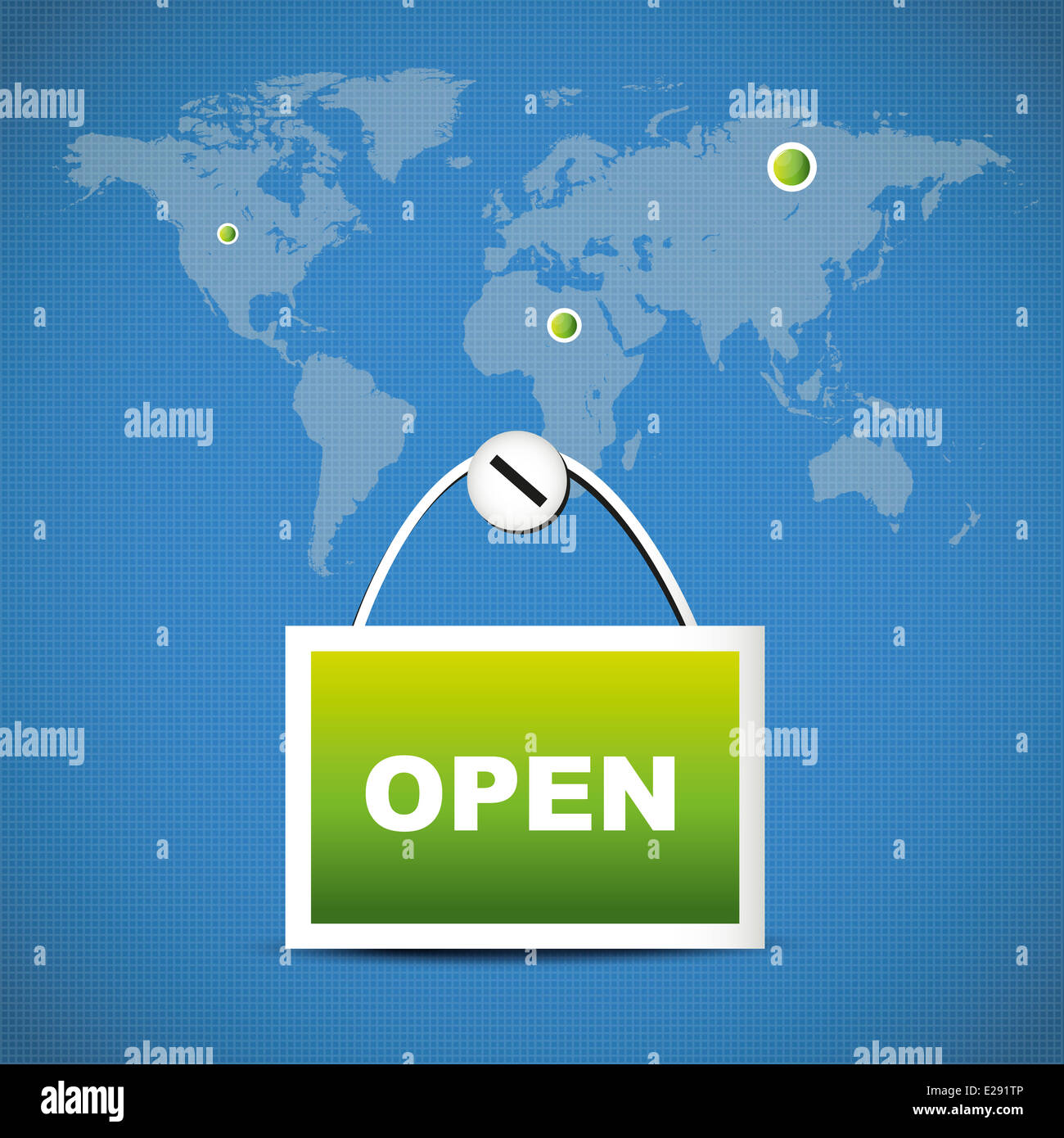 Shopping world map hi-res stock photography and images - Alamy
