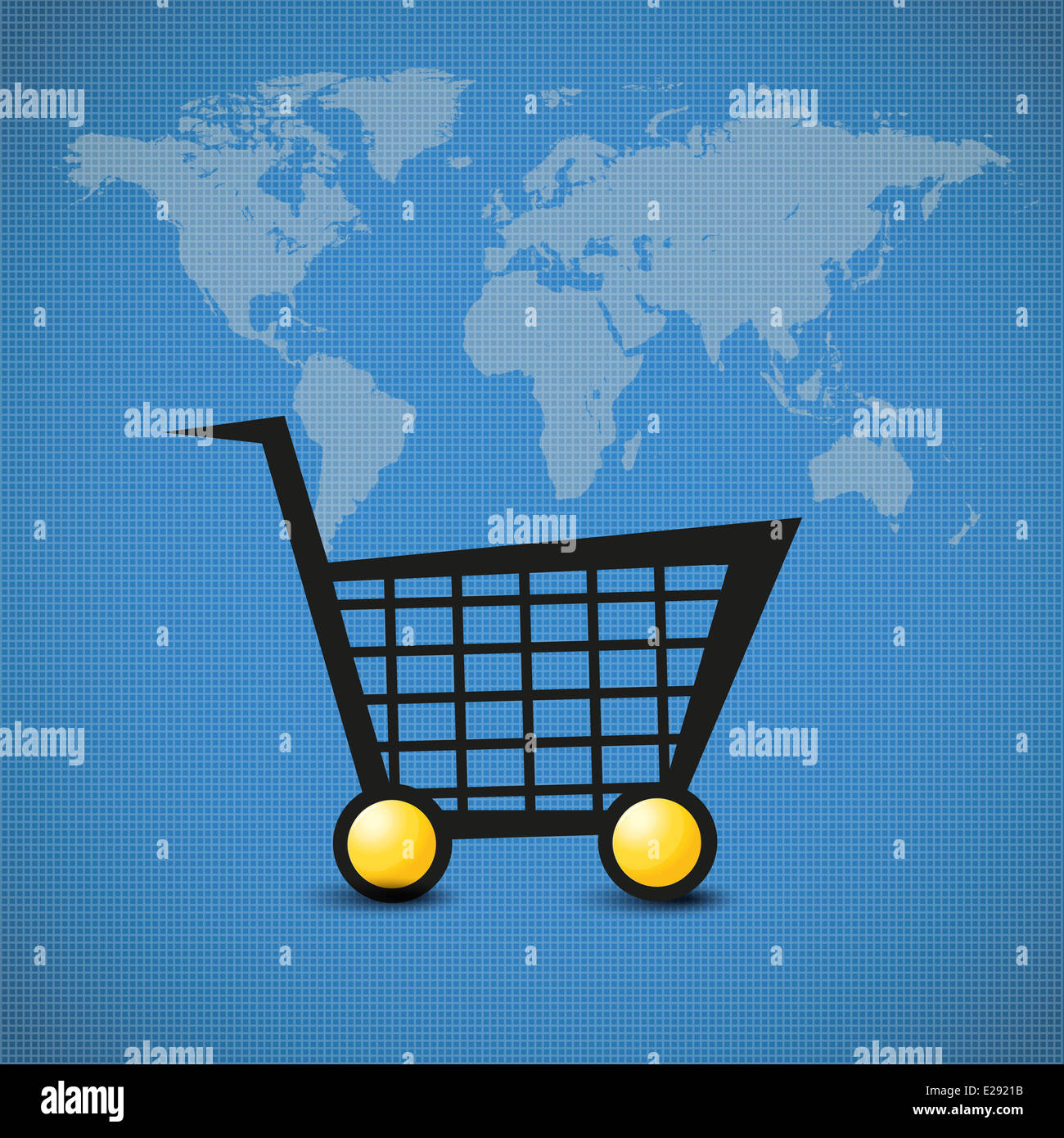 International shopping concept Stock Photo - Alamy