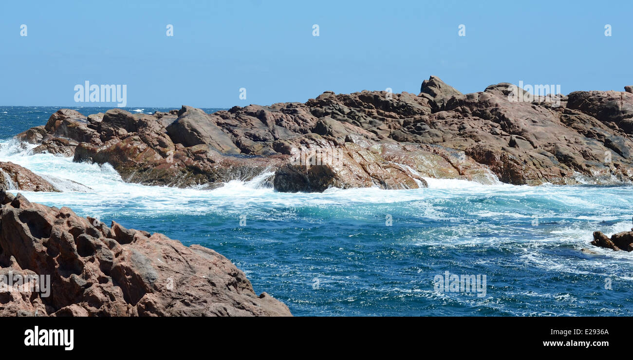 The Canal Rocks, Yallingup, Western Australia, which lie just off the ...