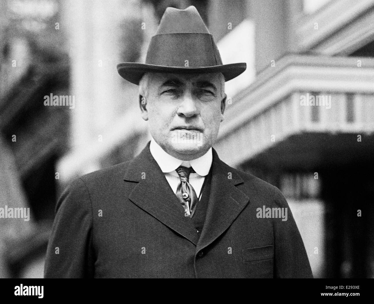 Vintage photo of Warren Harding Stock Photo - Alamy
