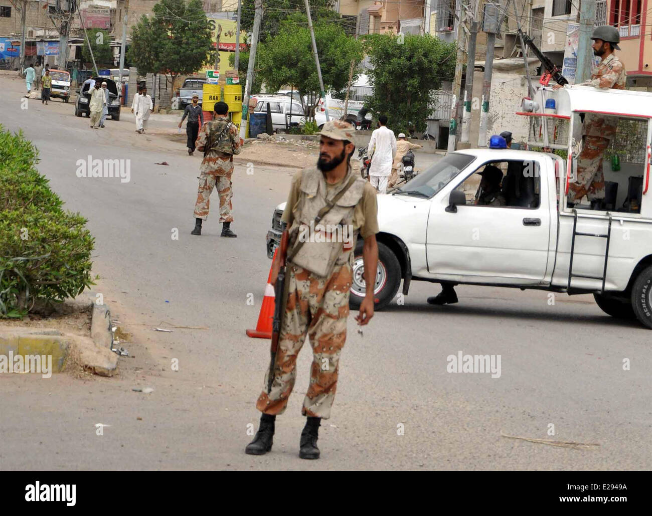 Karachi rangers hi-res stock photography and images - Alamy