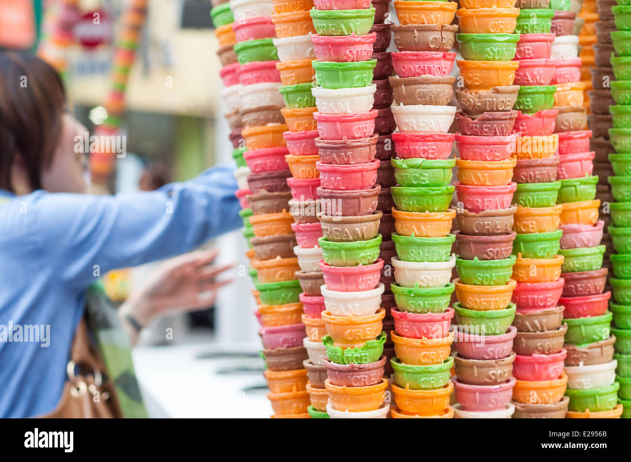 Turkish ice cream hi-res stock photography and images - Alamy