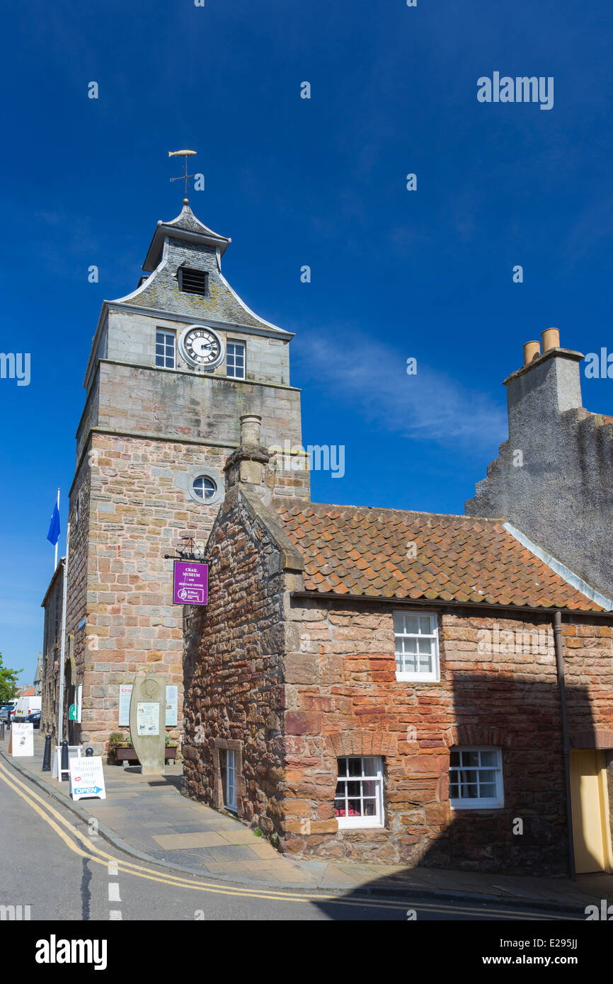Museum and Heritage Centre in Crail in the East Neuk of Fife Stock ...