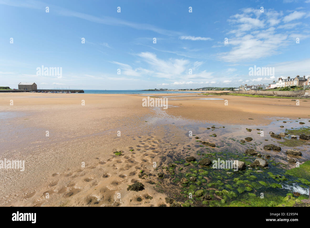 Elie Beach in the East Neuk of Fife Stock Photo - Alamy