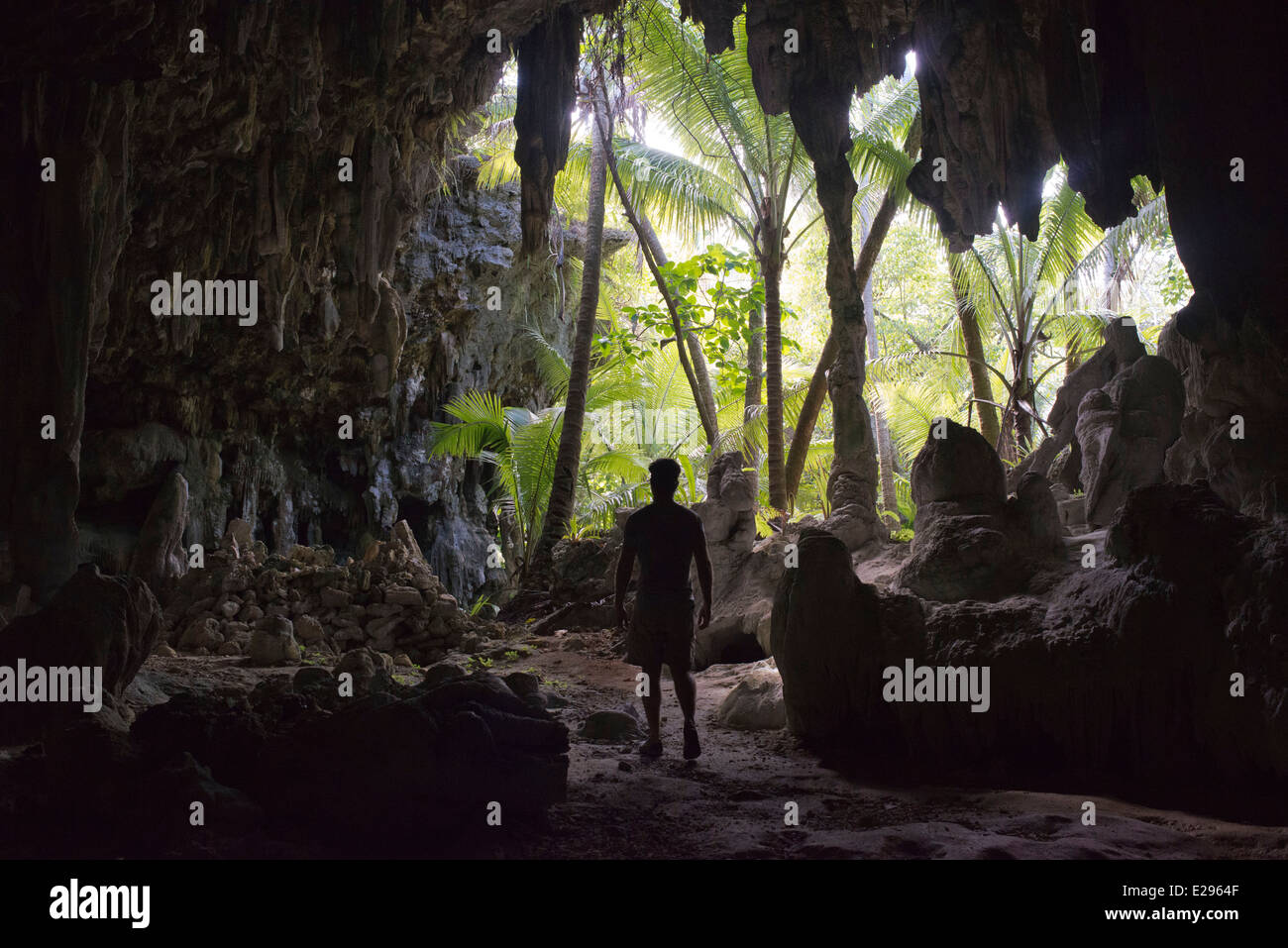 Polynesian caves hi-res stock photography and images - Alamy