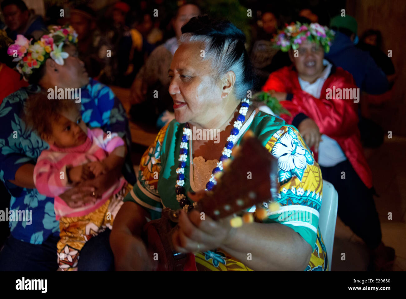 Atiu Island. Cook Island. Polynesia. South Pacific Ocean. People ...