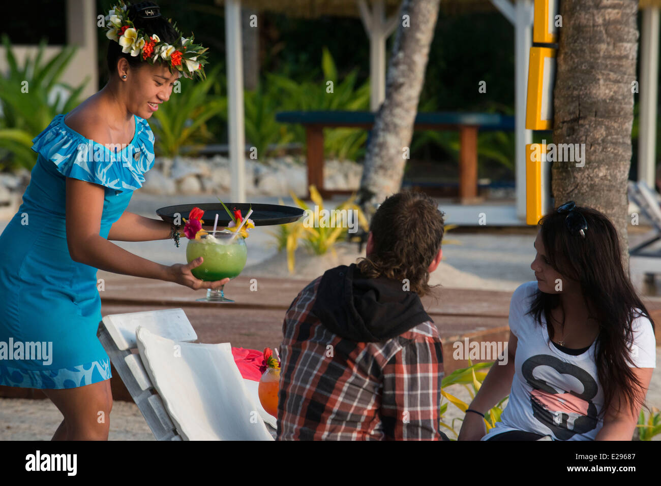 Rarotonga Island. Cook Island. Polynesia. South Pacific Ocean. A ...