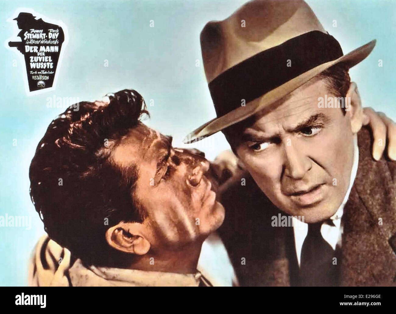 The Man Who Knew Too Much - Movie Poster - Director : Alfred Hitchcock ...