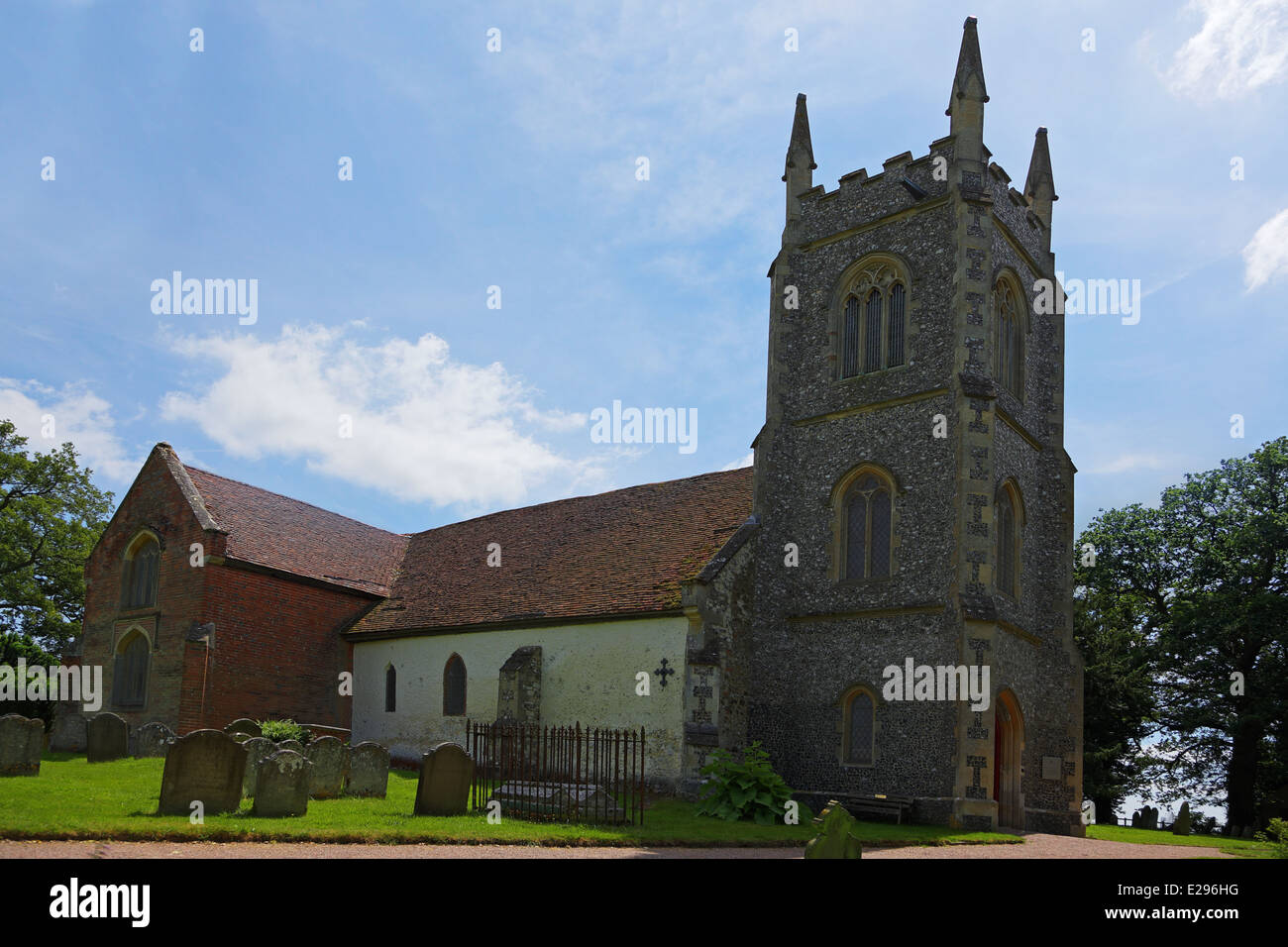 St Marys: Church of St Mary Magdalene Hartley Wintney Stock Photo - Alamy