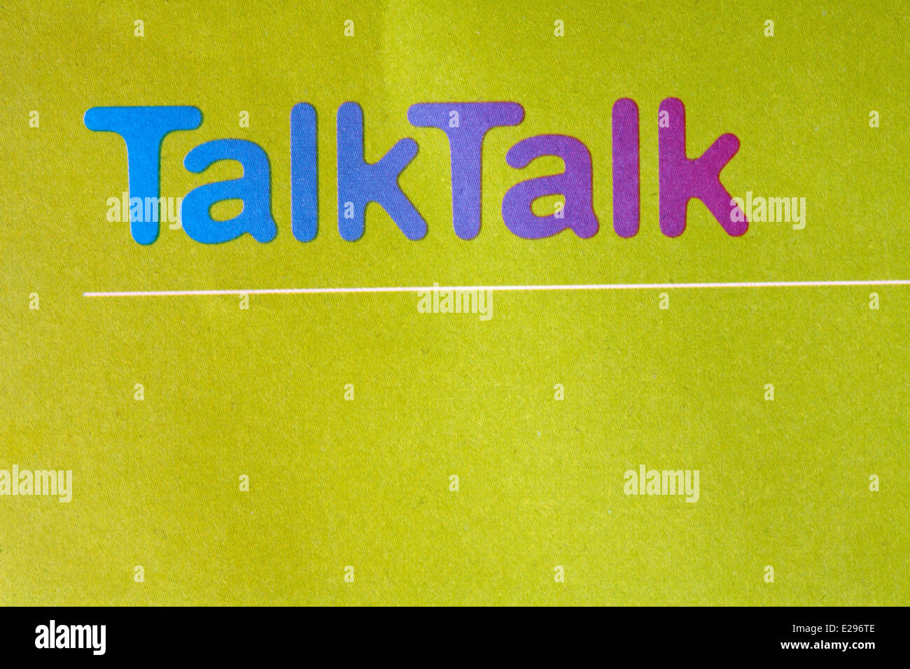 Talk talk broadband hi-res stock photography and images - Alamy