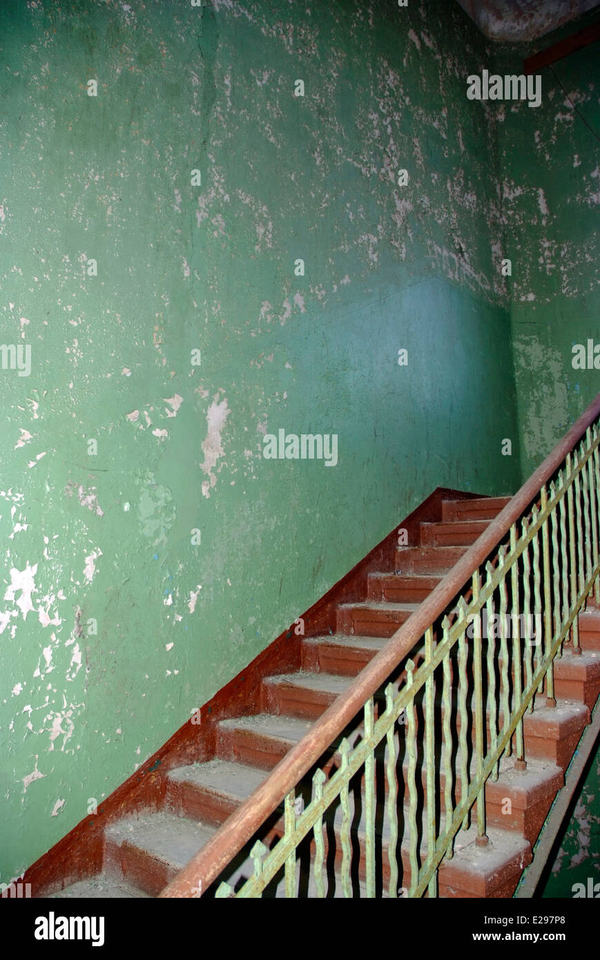 Staircase to the first floor Stock Photo - Alamy