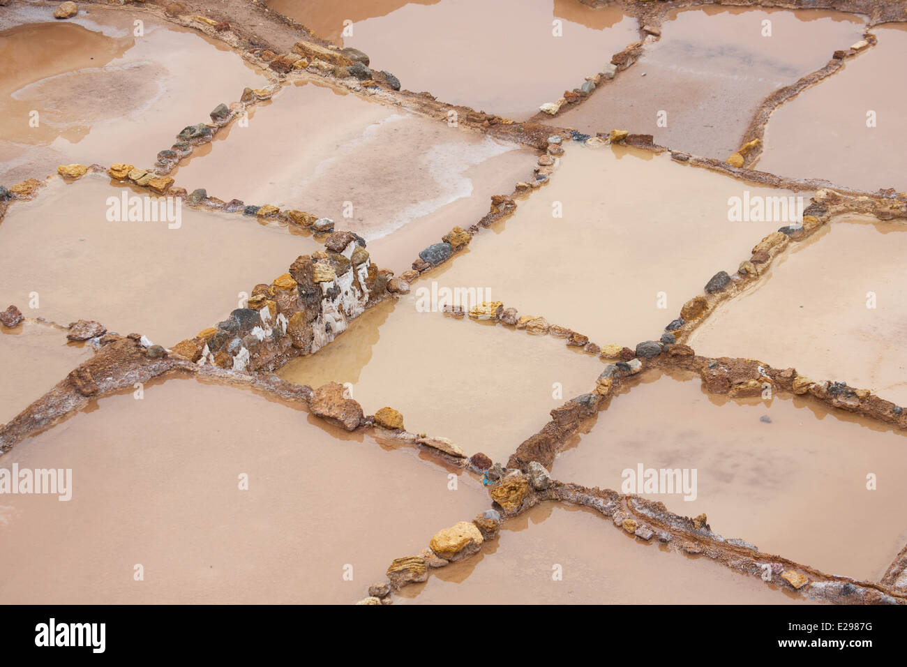 Aerial view of salt mines hi-res stock photography and images - Alamy