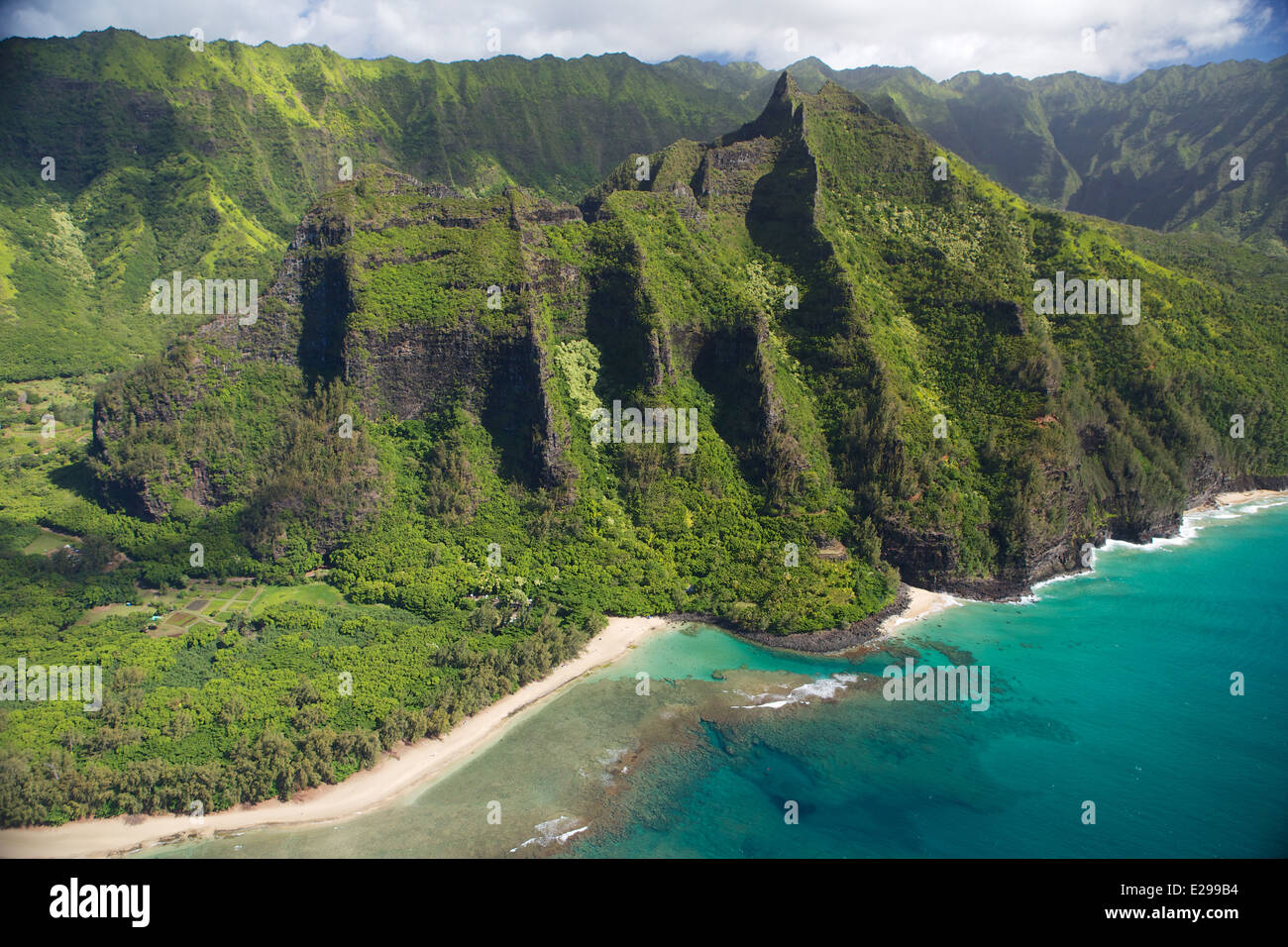 Kauai aerial hi-res stock photography and images - Alamy