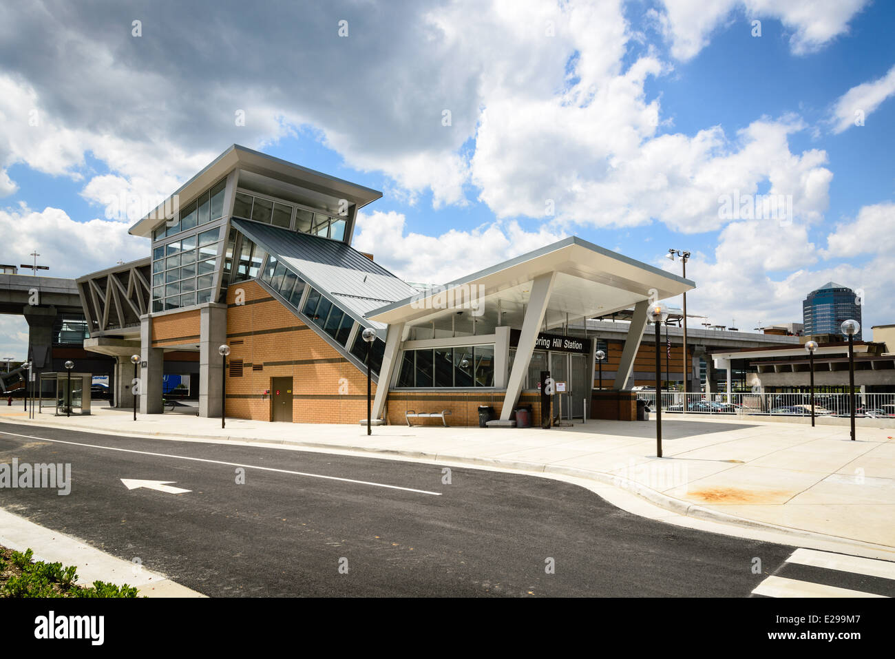 Spring Hill Station, Washington Metro Silver Line, Route 123, Tysons ...