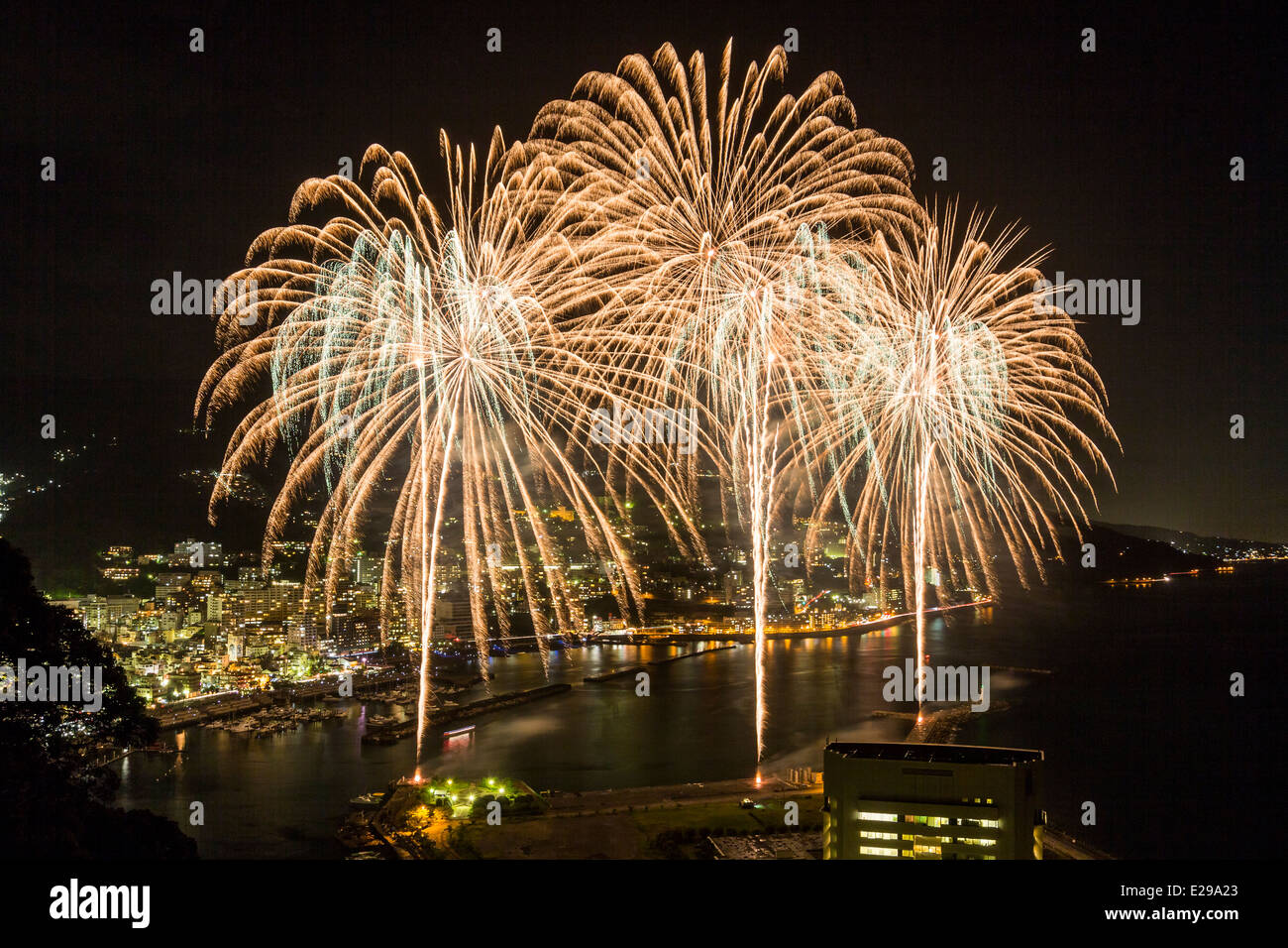 Atami fireworks hi-res stock photography and images - Alamy