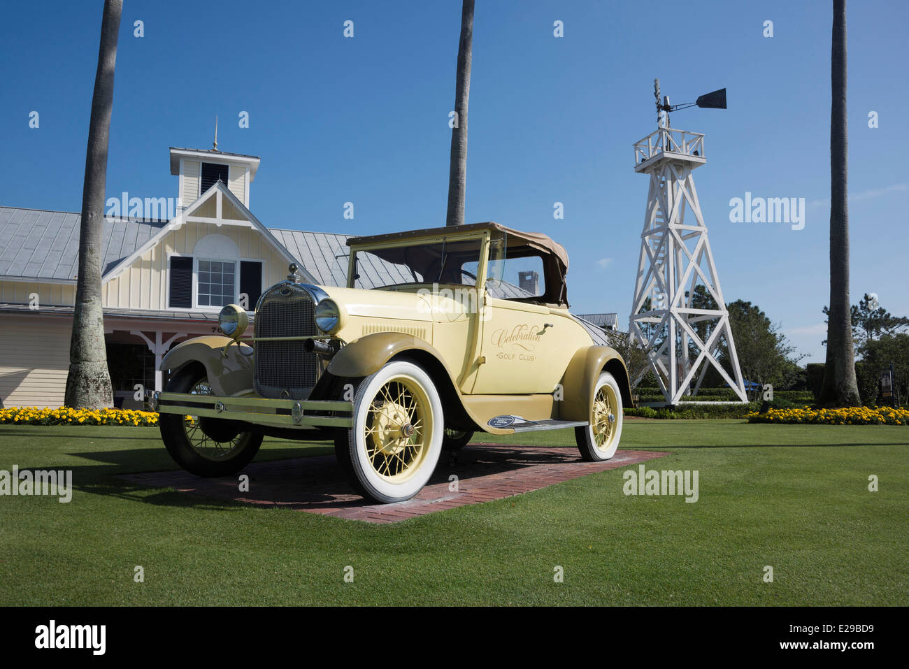 Celebration Gold Club Orlando Florida Model A Ford Stock Photo - Alamy